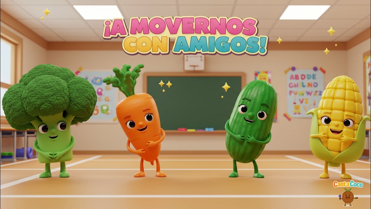 CantaCoco en Español | ¡Vamos a Movernos con Amigos! | Canciones ...