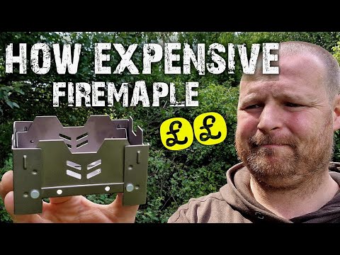 IS THIS EXPENSIVE ?? Fire maple Lotus titanium solid fuel alcohol stove ...