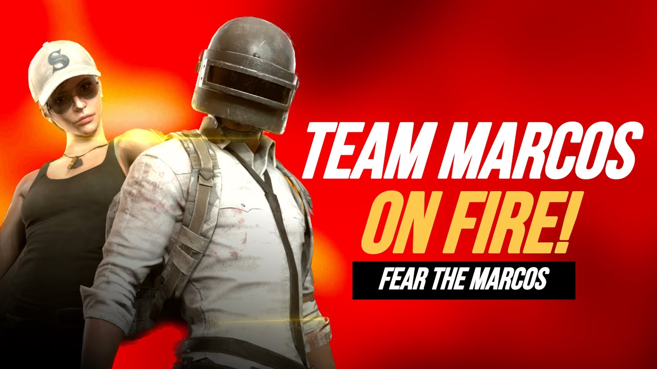 TEAM MARCOS ON FIRE | KYA KHEL RHE HO BOYSSS | #live #bgmi - YouTube