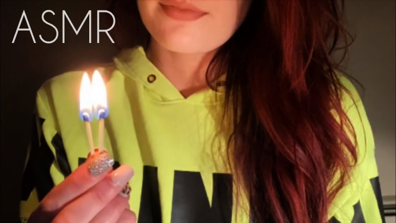 ASMR | Lighting Matches - YouTube