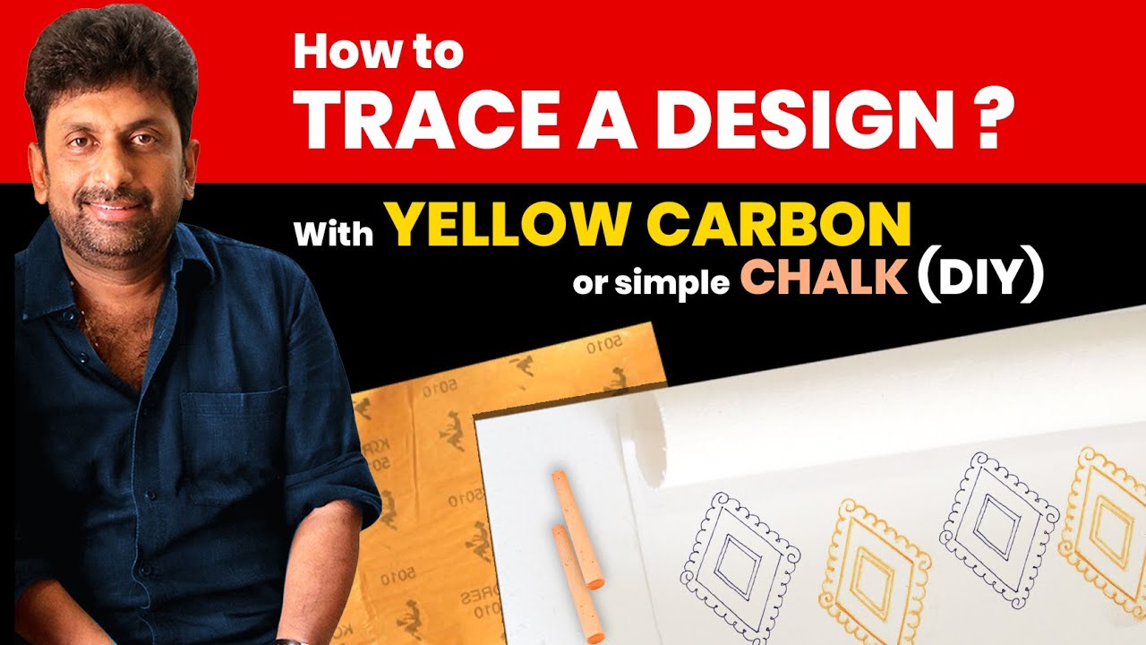 How To TRACE A Design DIY Tracing Paper For Paintings EASY YouTube How To TRACE A Design DIY Tracing Paper For Paintings EASY YouTube