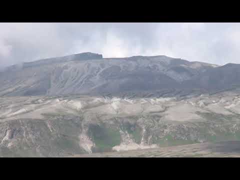 Paektu-san from the plateau, North Korea. 백두산 백두고원에 북한.