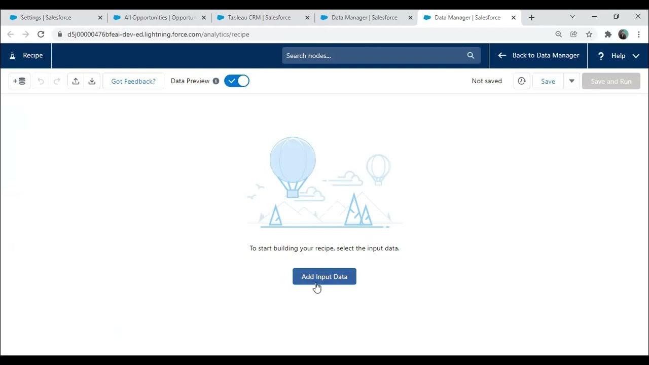 How to use and configure Salesforce output connection in Tableau CRM ...