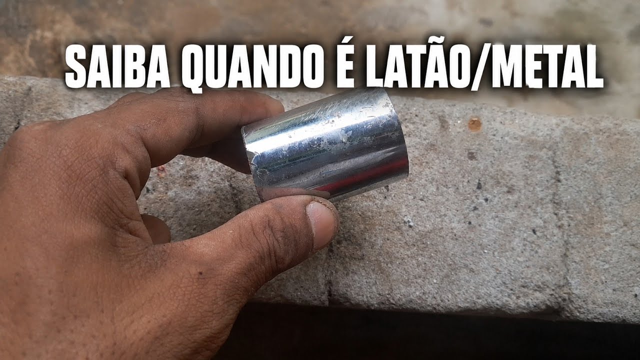 Como identificar um objeto de Latão/Metal na reciclagem♻️ - YouTube