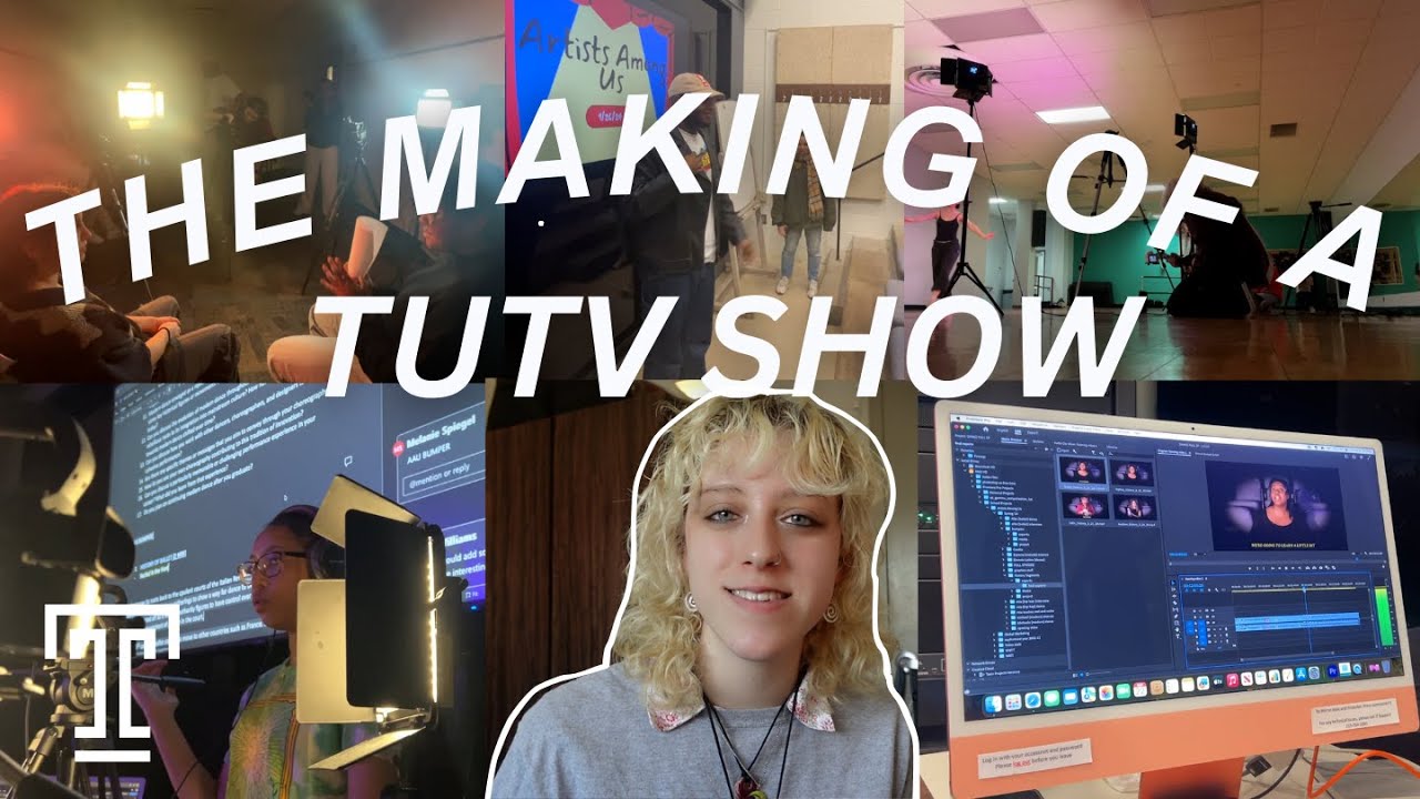 Behind the Scenes of Producing a TUTV Show | Vlog - YouTube