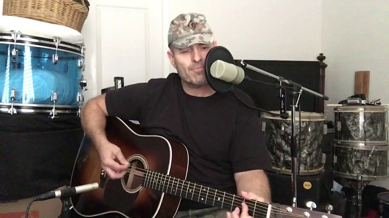 That Old Wheel/Johnny Cash-Hank Williams Jr Cover - YouTube