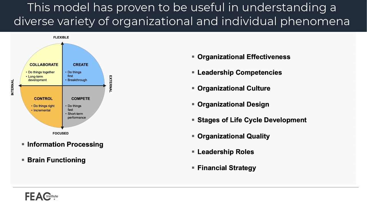 Competing Values Framework - YouTube