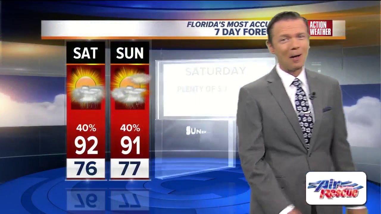 Florida's Most Accurate Forecast with Greg Dee on Wednesday, July 24 ...