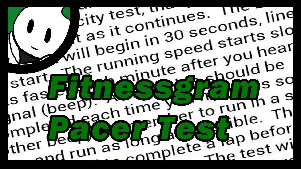 The Fitnessgram Pacer Test - YouTube