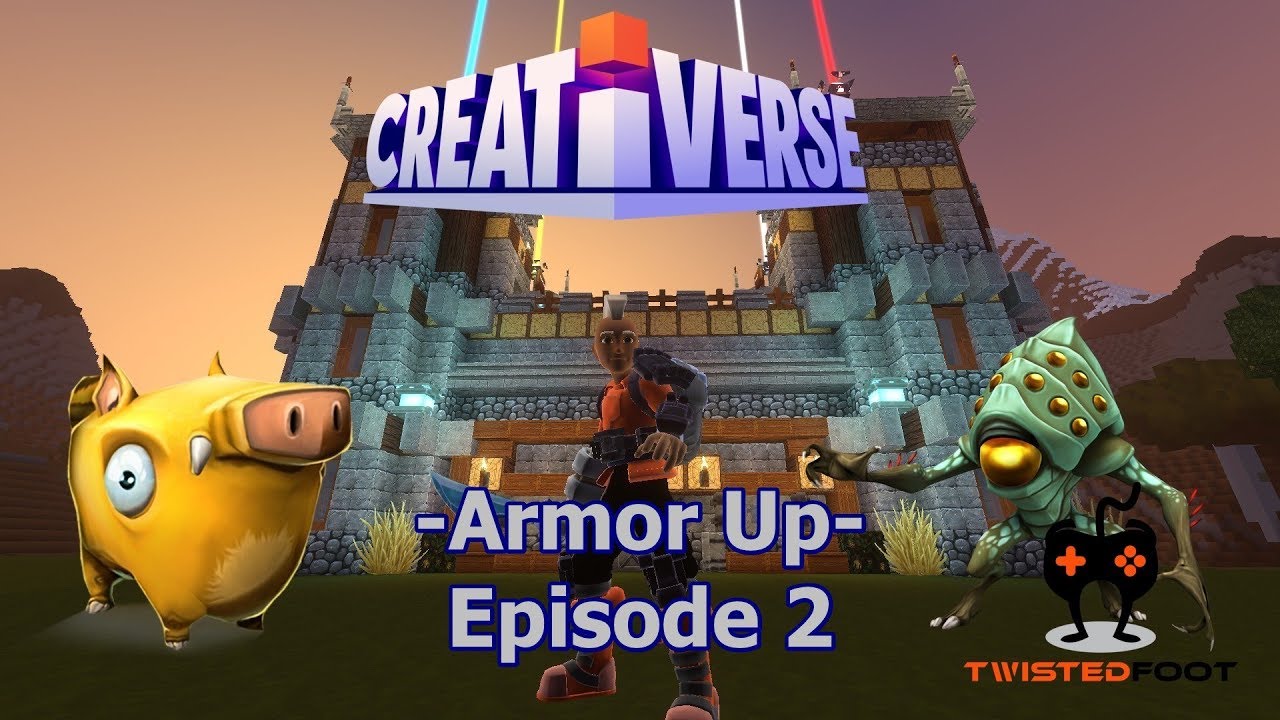 Armor Up | Creativerse | PC Let's Play Gameplay | EP. 2 - YouTube
