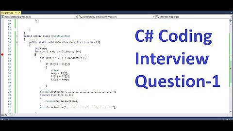 C# coding interview Questions and Answers - YouTube