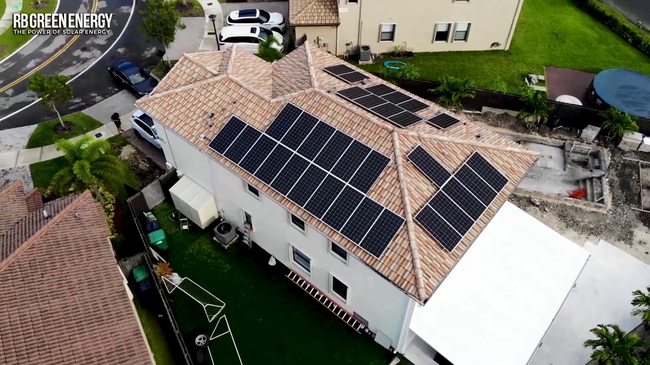 Stunning 10.07KW Solar Project in Doral, FL. - YouTube