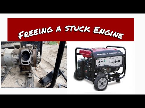 Stuck Engine Full Generator Engine Repair Full video