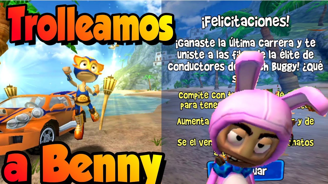 Como Ganarle a Benny con Bugs Muy Fácil Beach Buggy Racing JEFE FINAL ...
