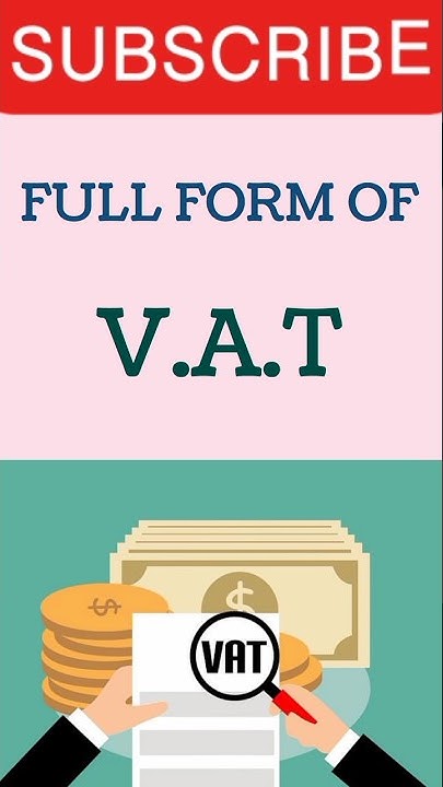 Full Form Of Vat #vat #fullform #knowledge #bank #tds #account #tax #fact #shortvideos # ...