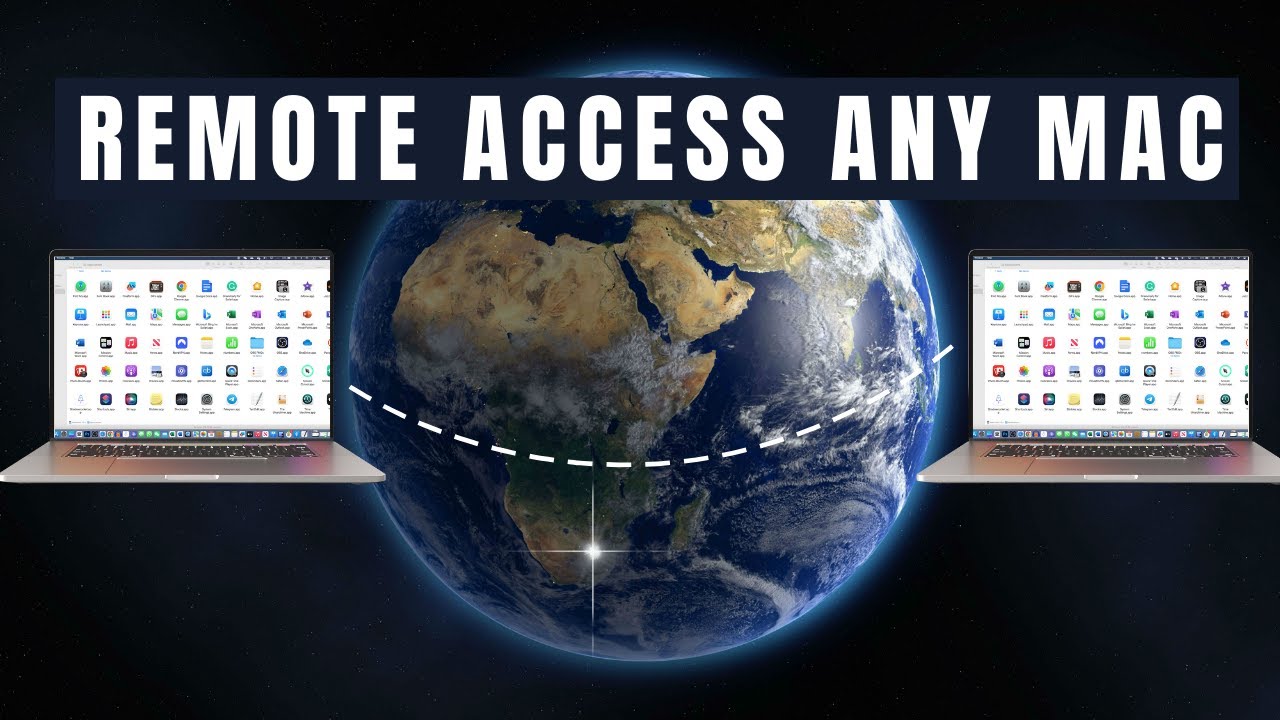 Mac Remote Screen Sharing and Management from ANYWHERE - YouTube