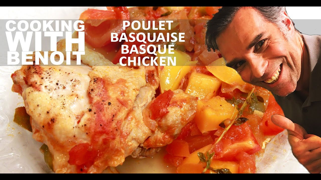Basque Chicken : French recipe in English (Poulet Basquaise) - YouTube