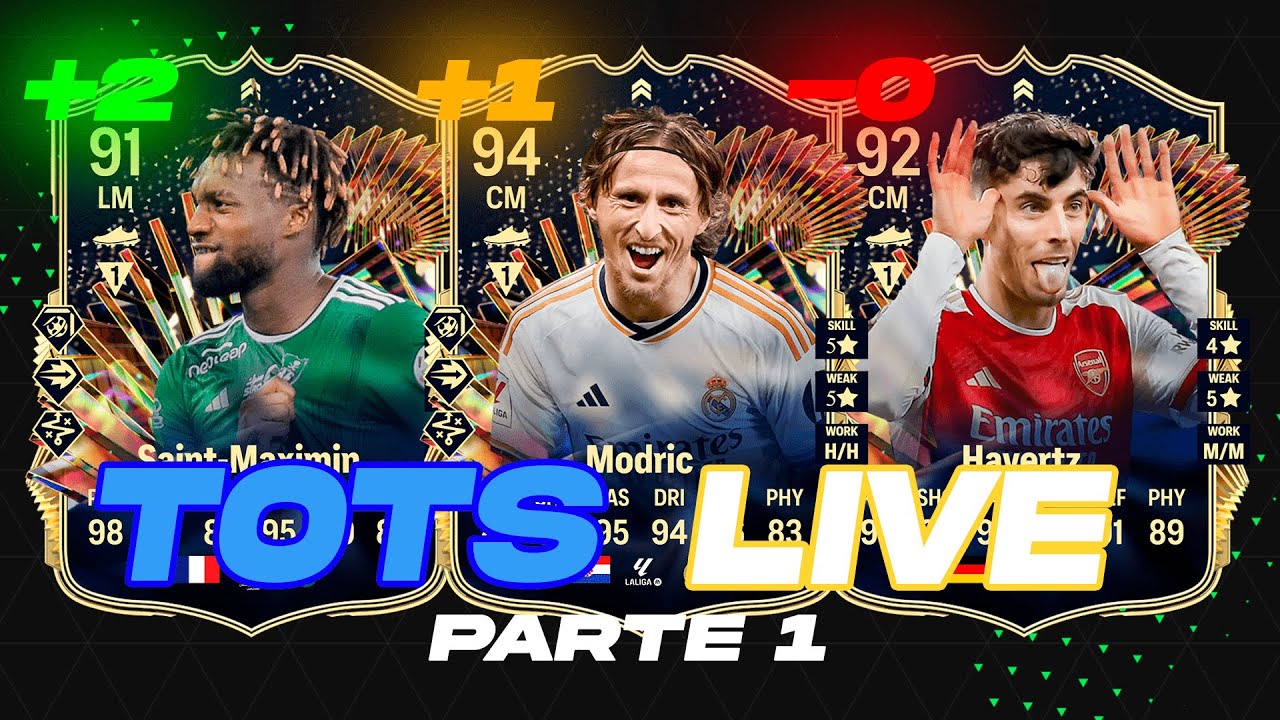 SEMANA 3 📉📈 BRUTALES UPGRADES TOTS LIVE en EA FC 24! PARTE 1 #EAFC # ...