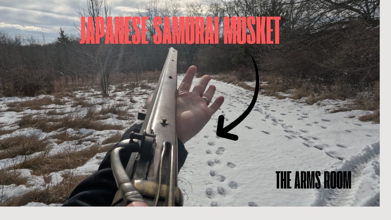 4K - Japanese Tanegashima (Samurai Matchlock Musket) - YouTube