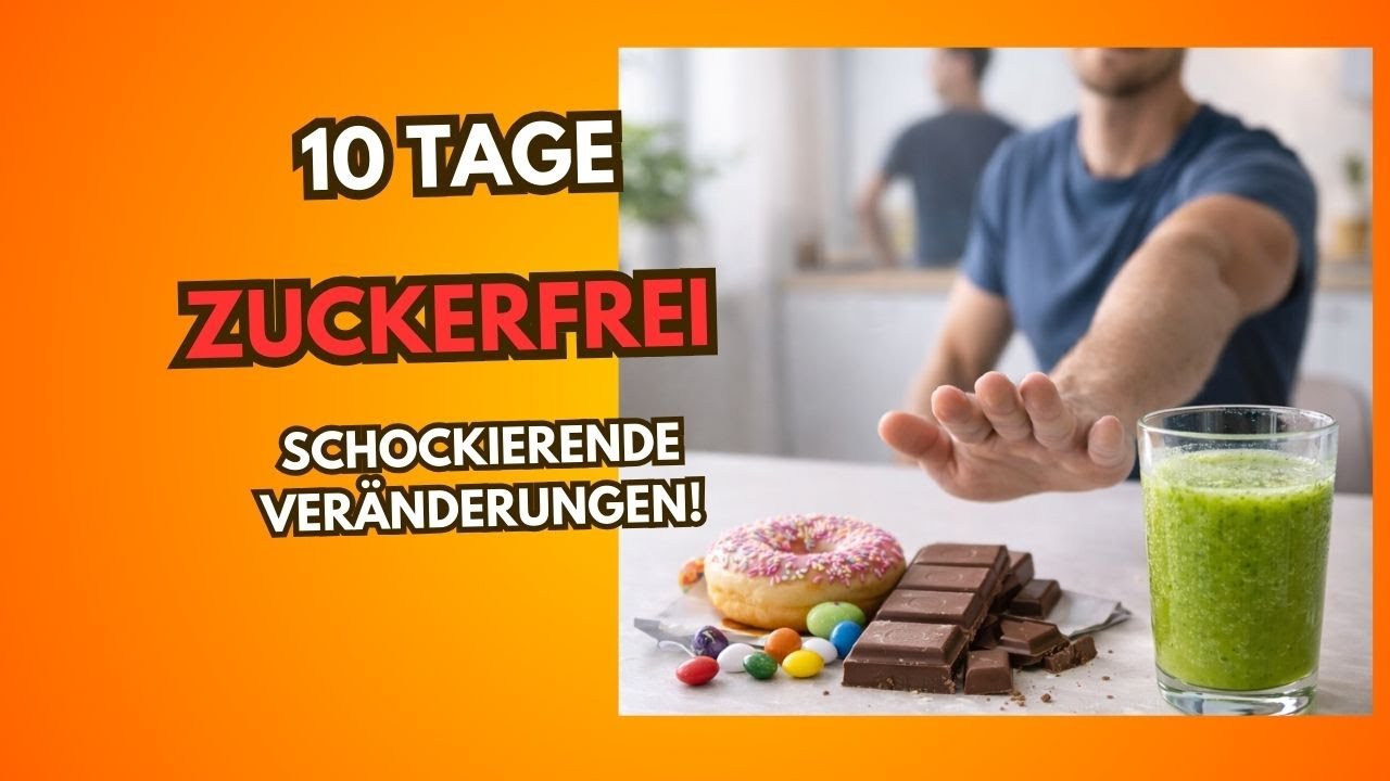 10 Tage zuckerfrei Schockierende Veränderungen! - YouTube