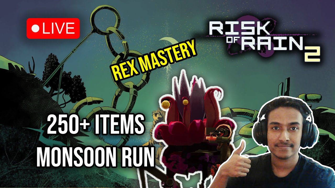 🔴 LIVE - Most Insane Monsoon Run YET! | Risk of Rain 2 | Mallu Live 1 ...