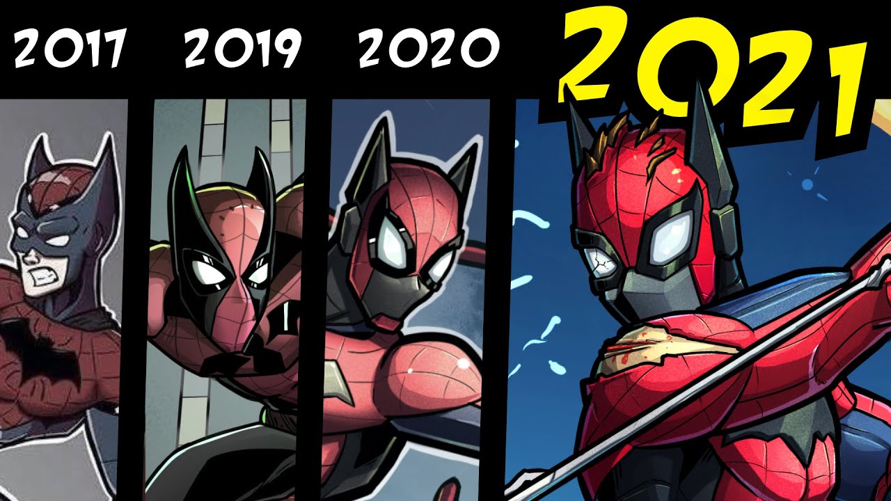 Spider-Bat: Night of the Six (Story, Speedpaint & 2021 Redraw) - YouTube