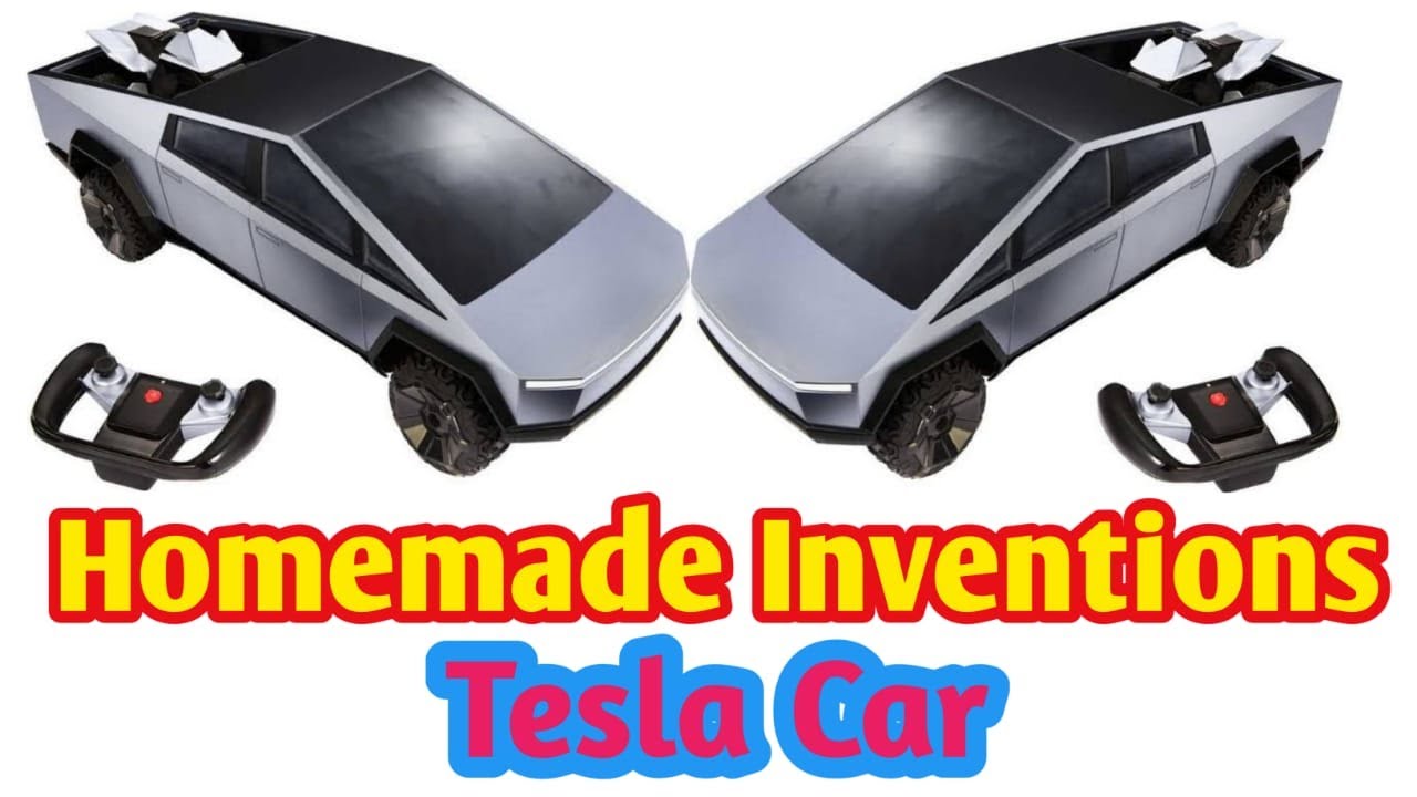 How to Make Mini Tesla from Cardboard | Homemade Inventions | Amazing ...