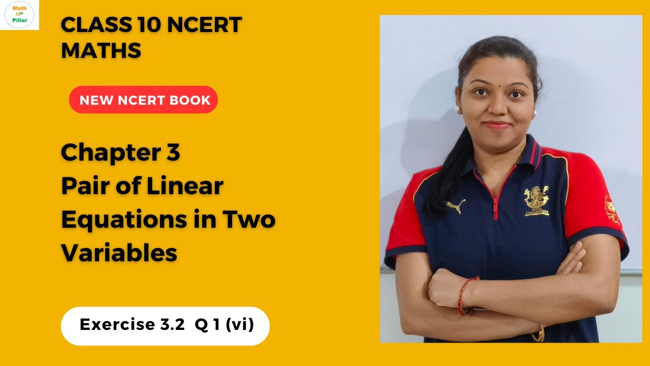 Class 10 Maths | NCERT | Chapter 3 | Pair Of Linear Equations In Two Variables |Exercise 3.2 Q 1 ...