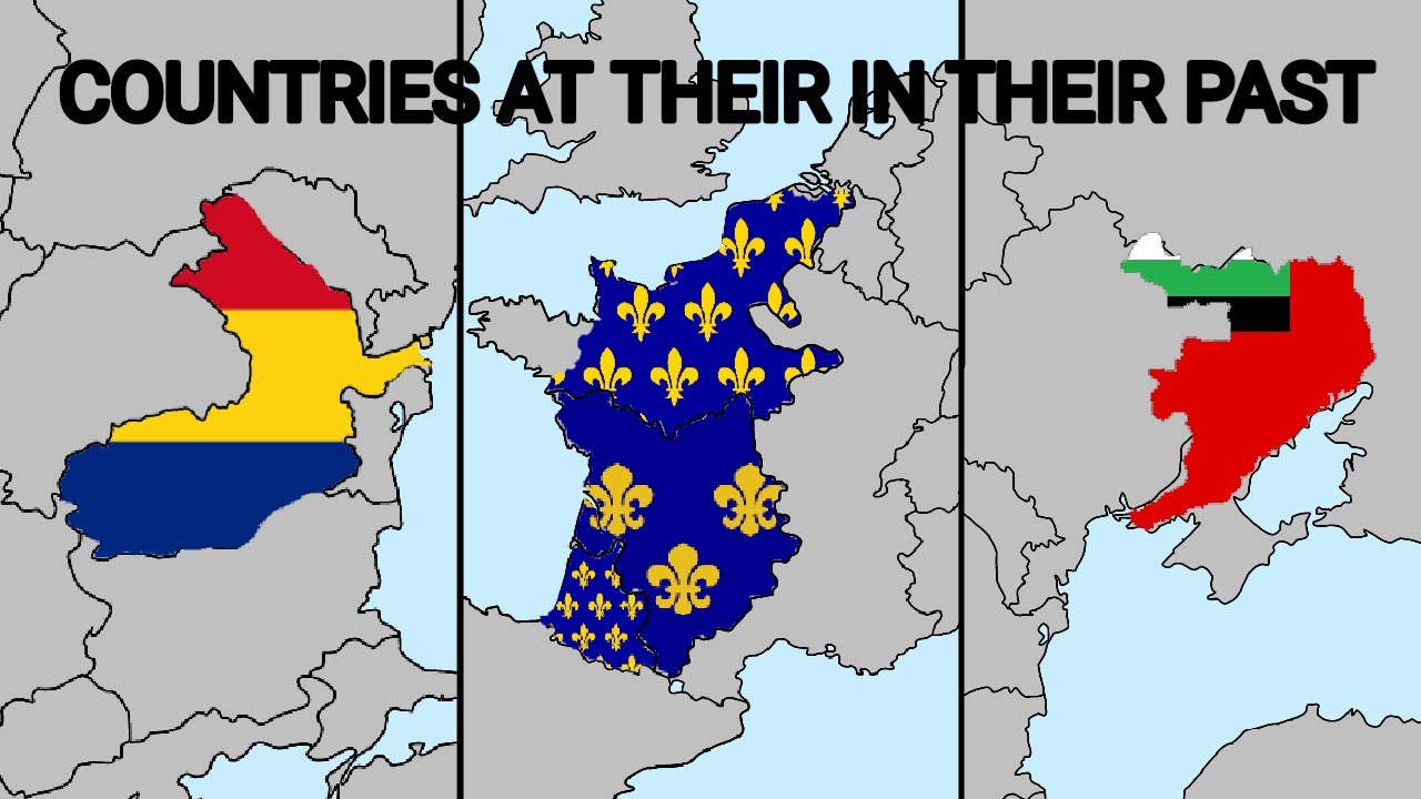 Countries and their former maps - History - YouTube