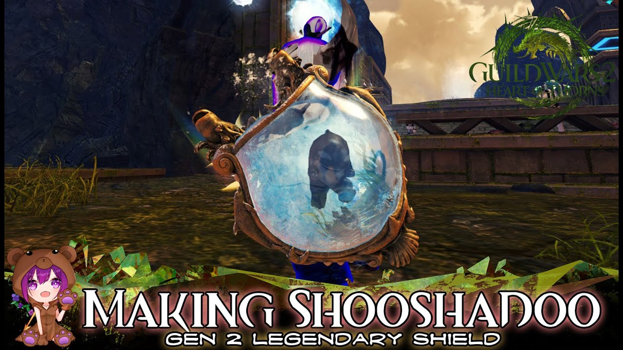 GW2 - Making Shooshadoo, Gen 2 Legendary Shield - YouTube
