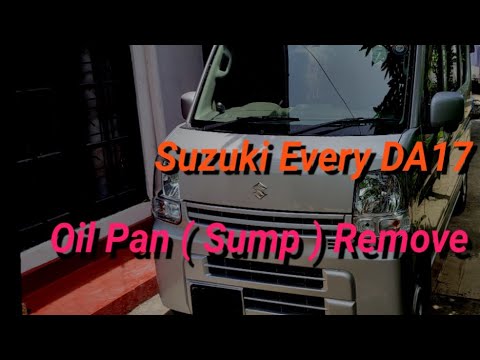 Suzuki Every DA17 Transmission Oil Pan Remove | #suzuki #every #transmission #oil #da17 - YouTube