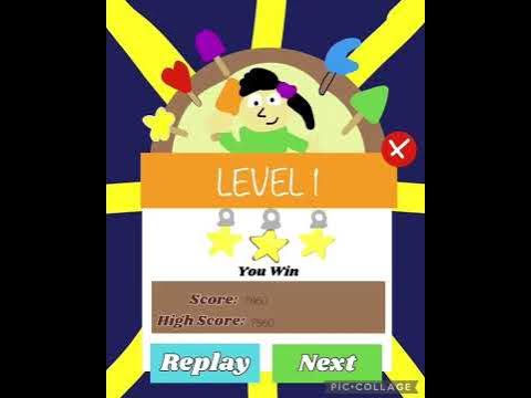 Giseles Big Backyard Match 3 Level Complete Music - YouTube
