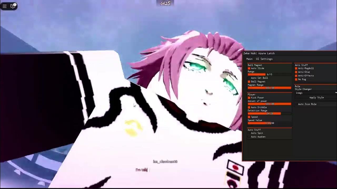 Azure Latch Script | Auto Slide | Auto Dribble | Kick Power - YouTube