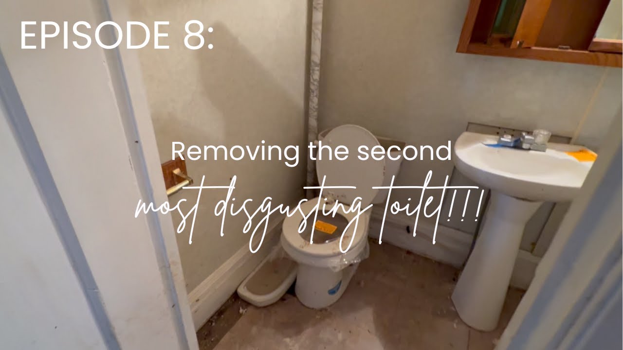 Episode 8 Removing the second most disgusting toilet - YouTube