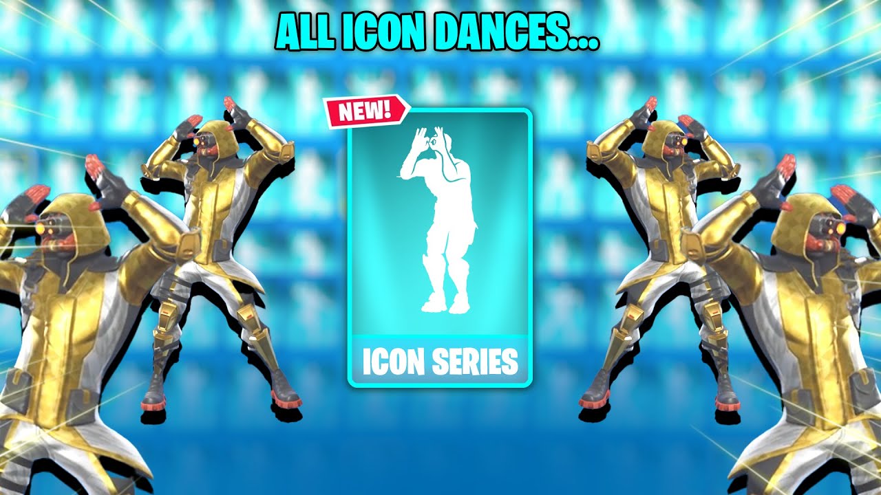 All Fortnite Icon Series Dances & Emotes! (2025 Updated) #21 - YouTube