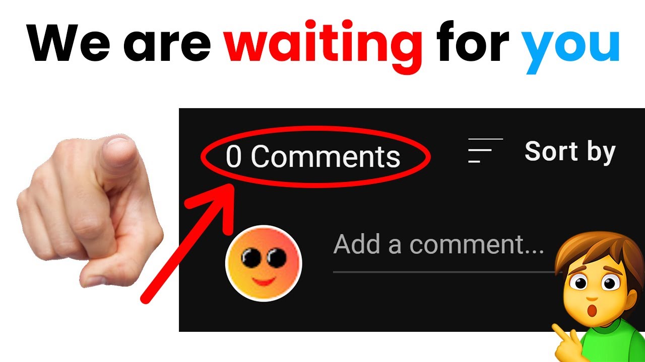 You are the Only Person who can comment on this video! - YouTube