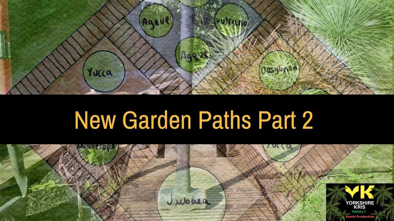Creating new paths in the Exotic Garden Part 2 - YouTube