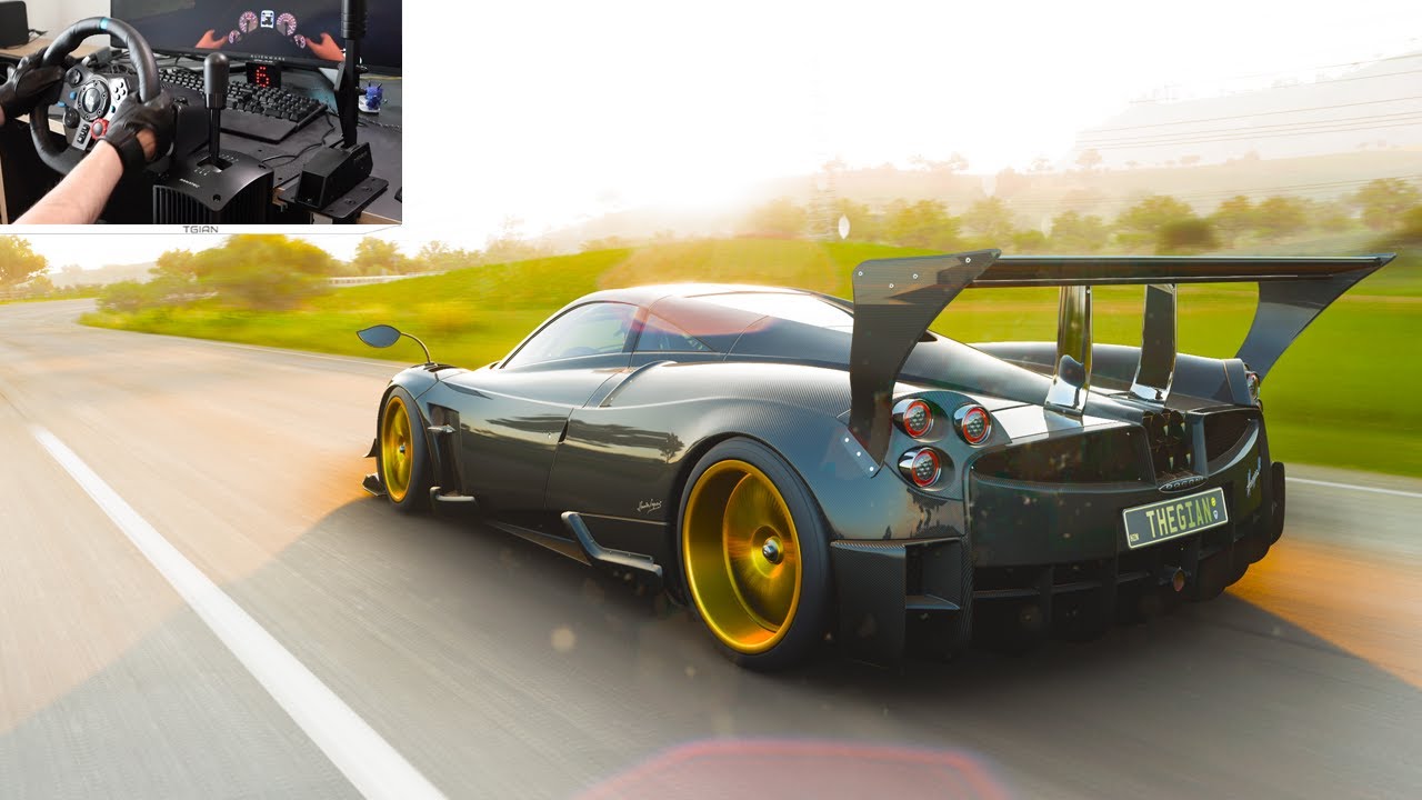 Pagani Huayra BC FORZA EDITION | Forza Horizon 5 | Steering Wheel ...