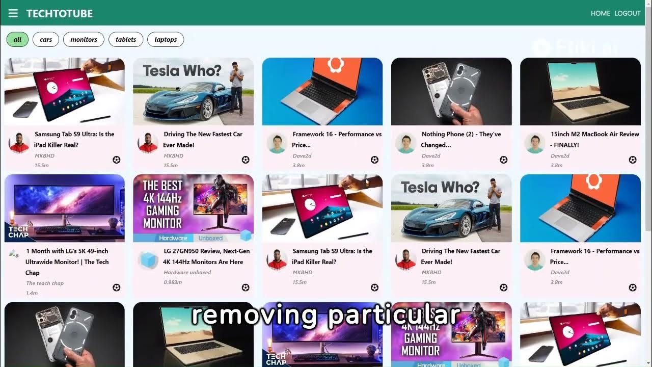 video library - demo (react, react router, mongoose , mongodb, css modules, vercel ) - YouTube