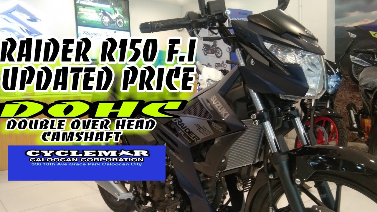 Suzuki Raider R150 fi UPDATED PRICE - YouTube