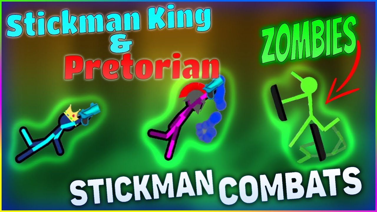 Stickman King and Pretorian with Plasma Guns VS Crazy Zombies | Supreme ...