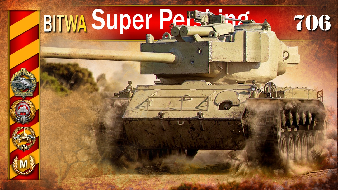 Super Pershing - ciągle daje radę? - BITWA - World of Tanks - YouTube