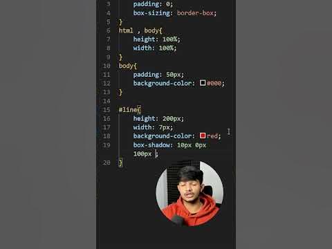 40/100 Tricks: Box Shadow Effect | HTML CSS JS Animation and Effects #htmlcss #webdevelopment # ...