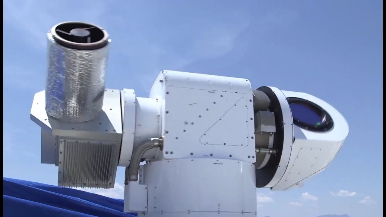 Lockheed's Athena Is a Laser Cannon That Shoots Down Drones - YouTube