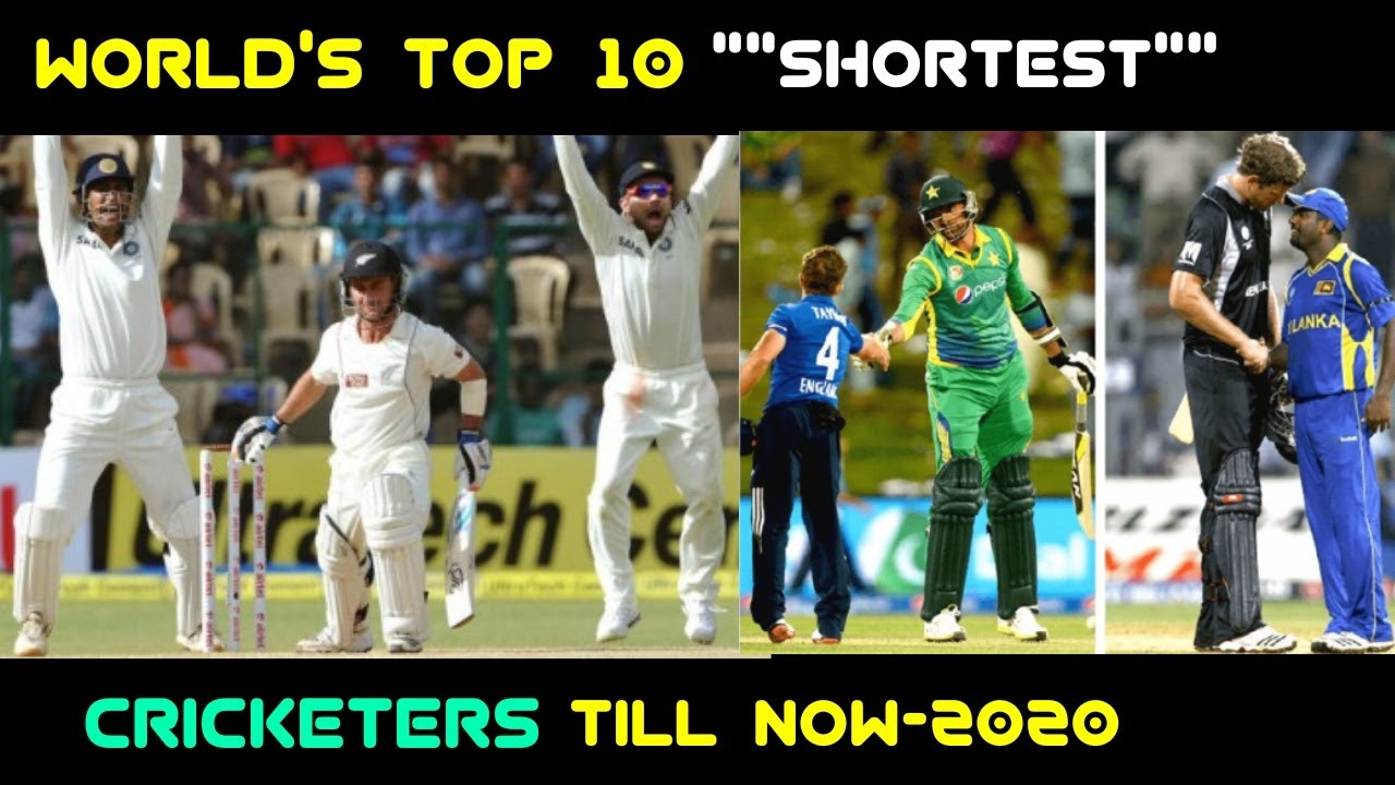 Top 10 Shortest Cricketer in Cricket History of all time_Short Height ...