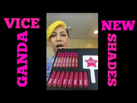 VICE GANDA Launches Vice Cosmetics New Shades! - YouTube