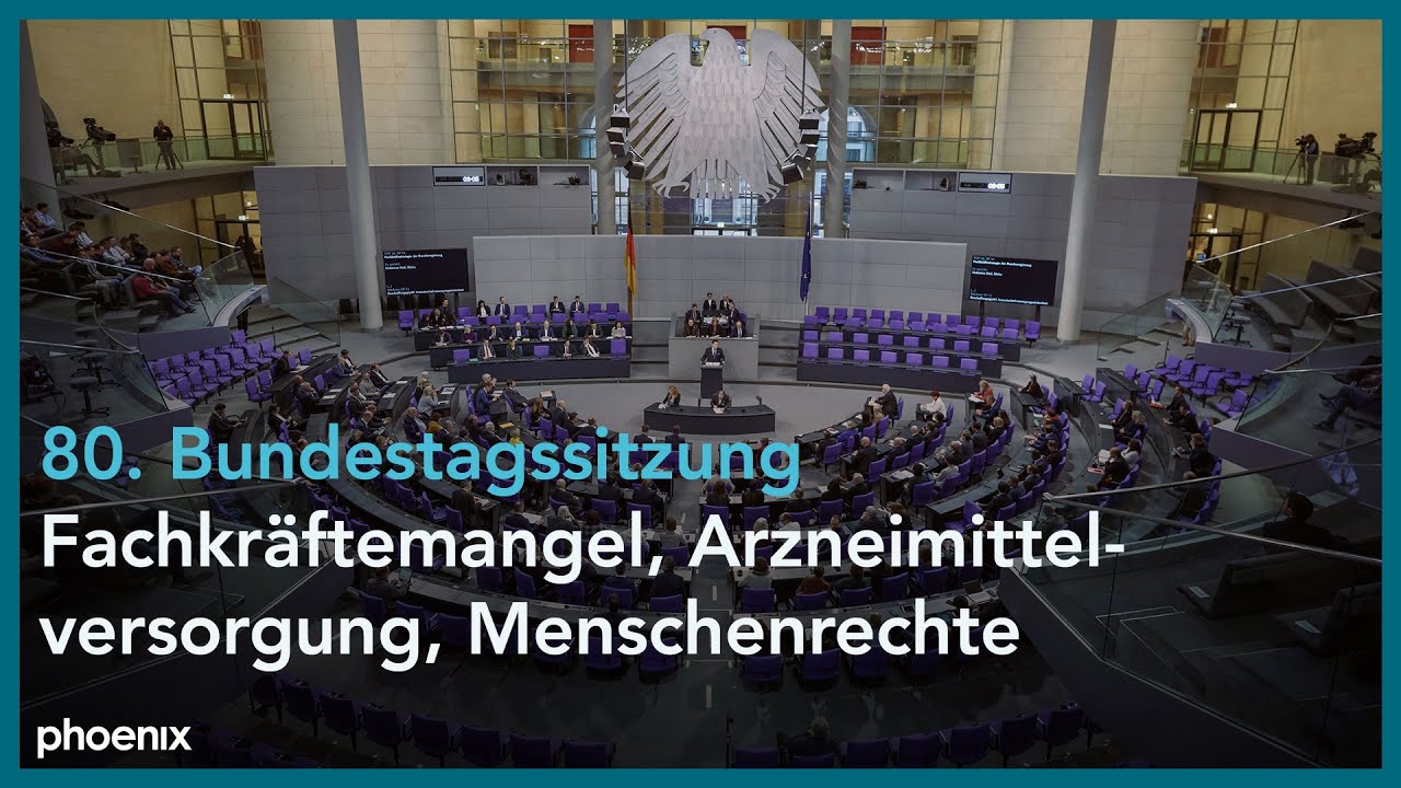 80. Sitzung des Deutschen Bundestages - YouTube