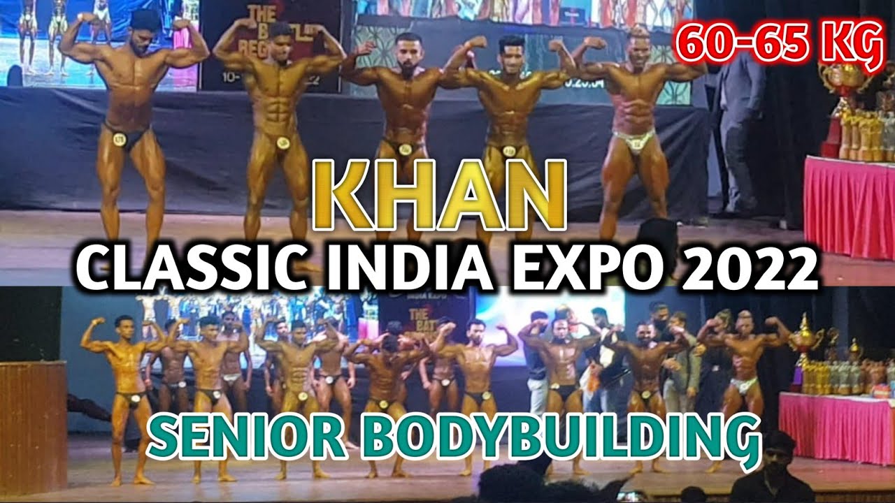 senior bodybuilding | 60-65 kg | khan classic india expo 2022 | akki ...