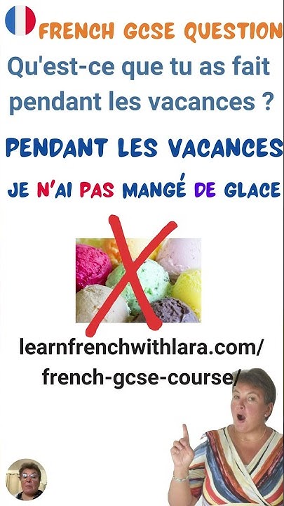 French GCSE ┃Talk about holiday in French ┃qu'est-ce que tu as fait ...