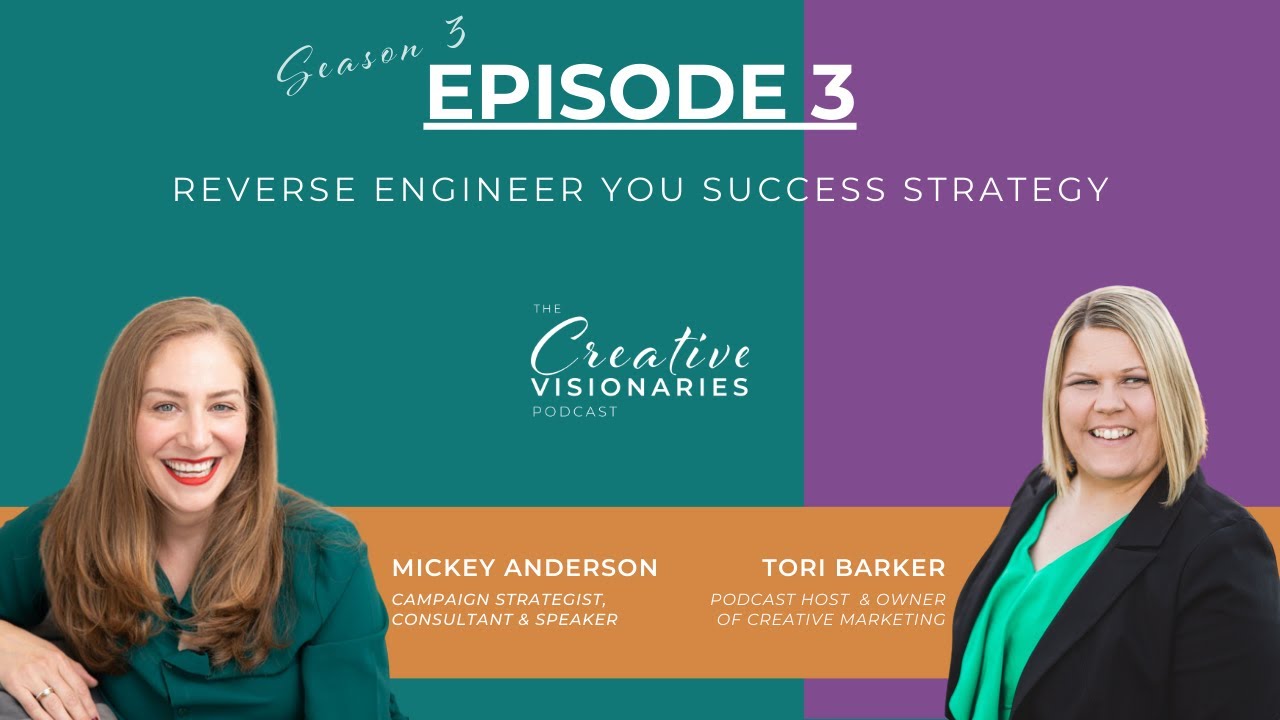 Ep. 3: Reverse Engineer You Success Strategy with Mickey Anderson - YouTube